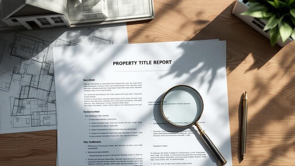 What is a Title Report? Your Essential Guide to Property Titles